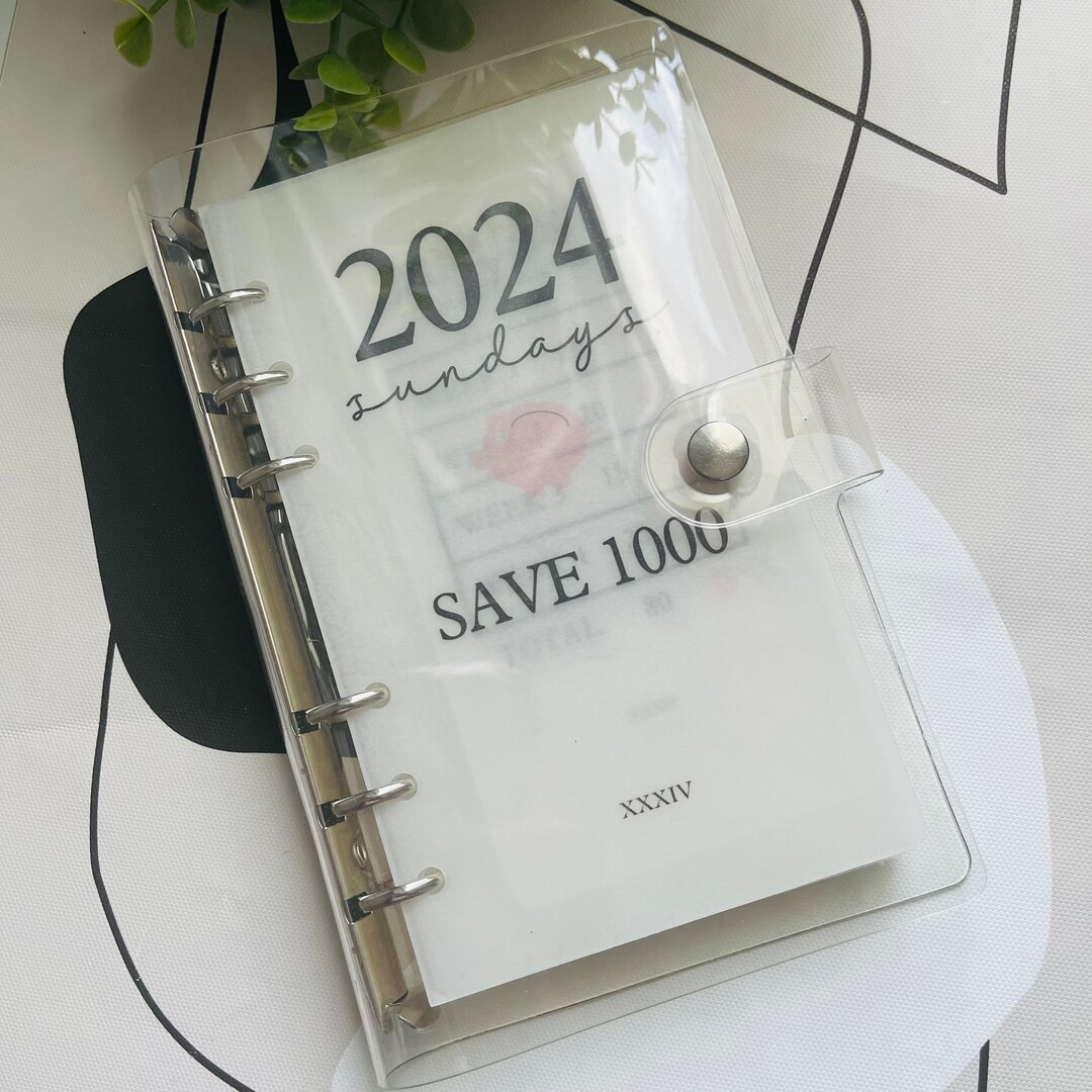 Monthly Sunday Savings Challenge Bundle, 52 Weeks Savings - Etsy