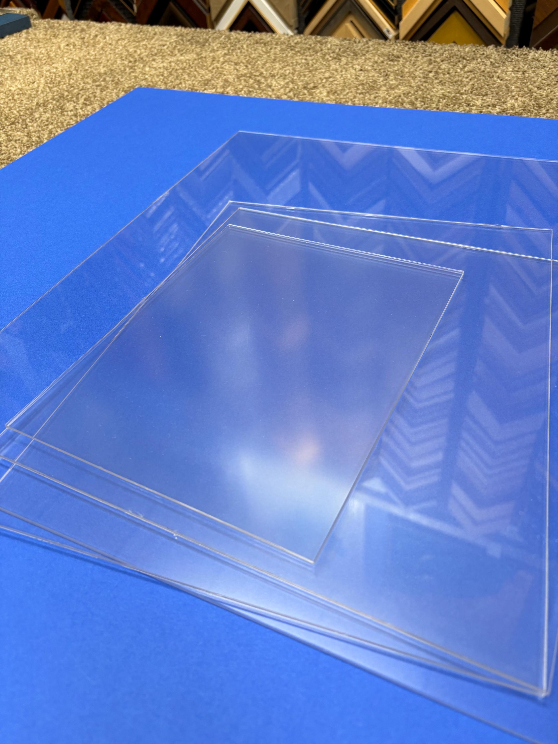 Frosted Non-glare Acrylic Plexiglass for Frames, 1/8 Inch Thick, Custom ...