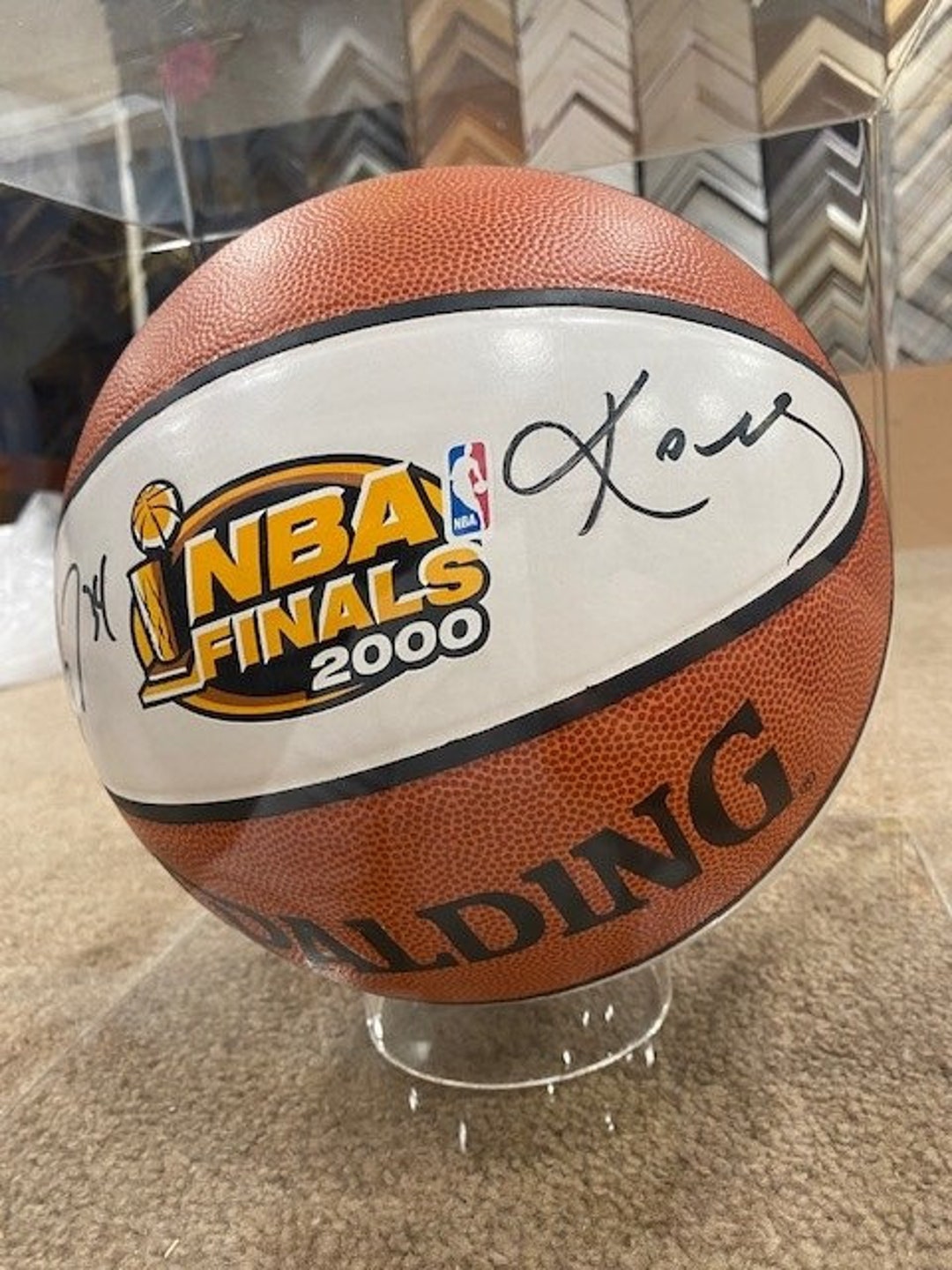 Kobe Bryant & Shaquille O'neal Signed Ball - Etsy