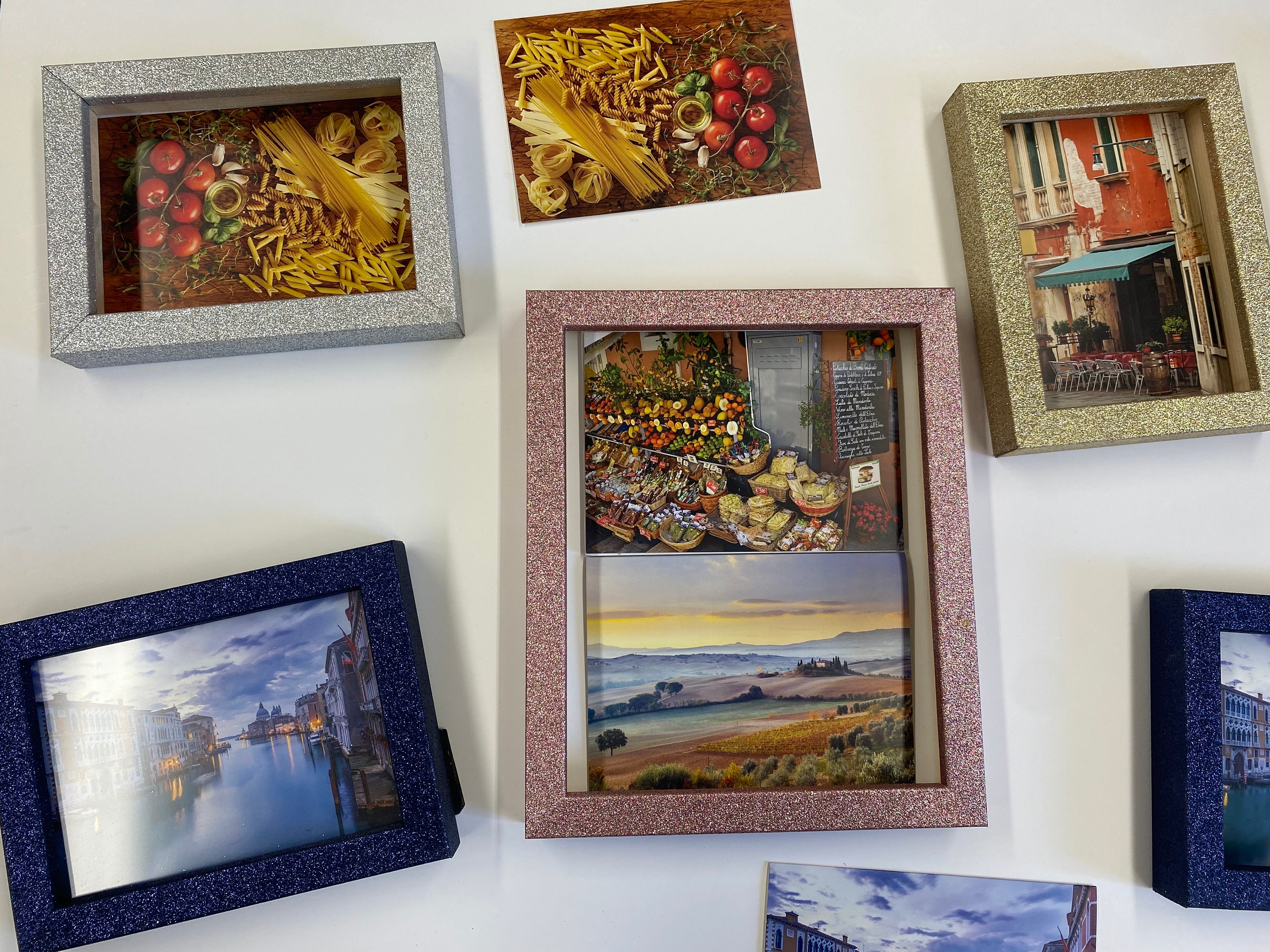 Glitter Wooden Frames Made in Italy Quality Picture Frame for Picture ...