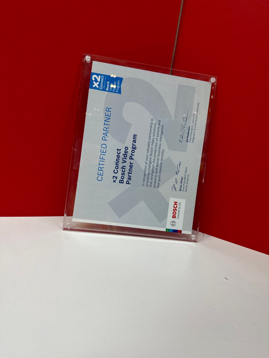 Custom Acrylic Frame 11X 17 Certificate Holder Clear Acrylic Sandwich ...