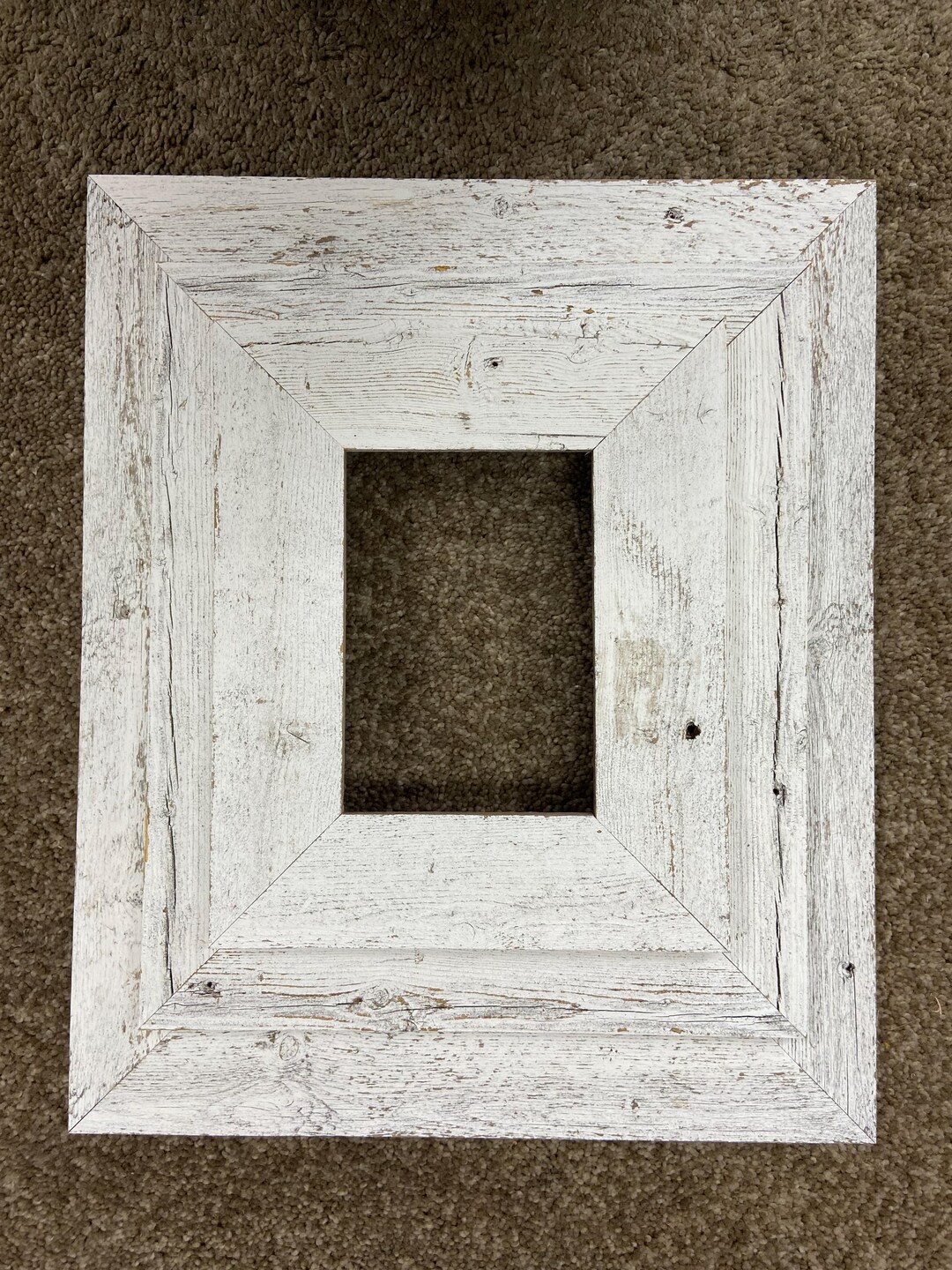 Bundle of 3 White Rustic Frames Rustic Photo Frames - Etsy