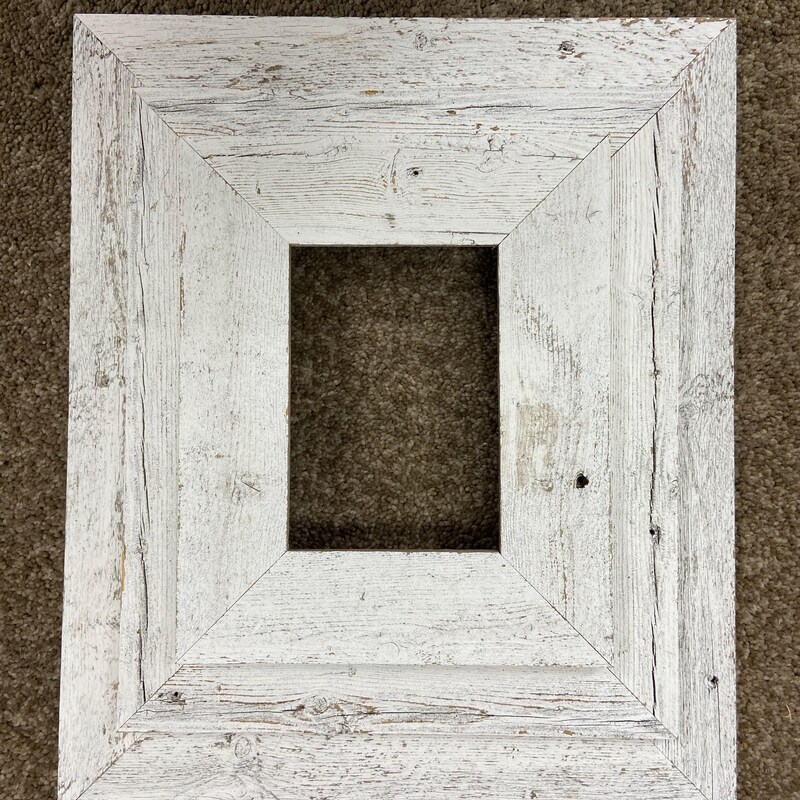 Rustic White Frame - Etsy