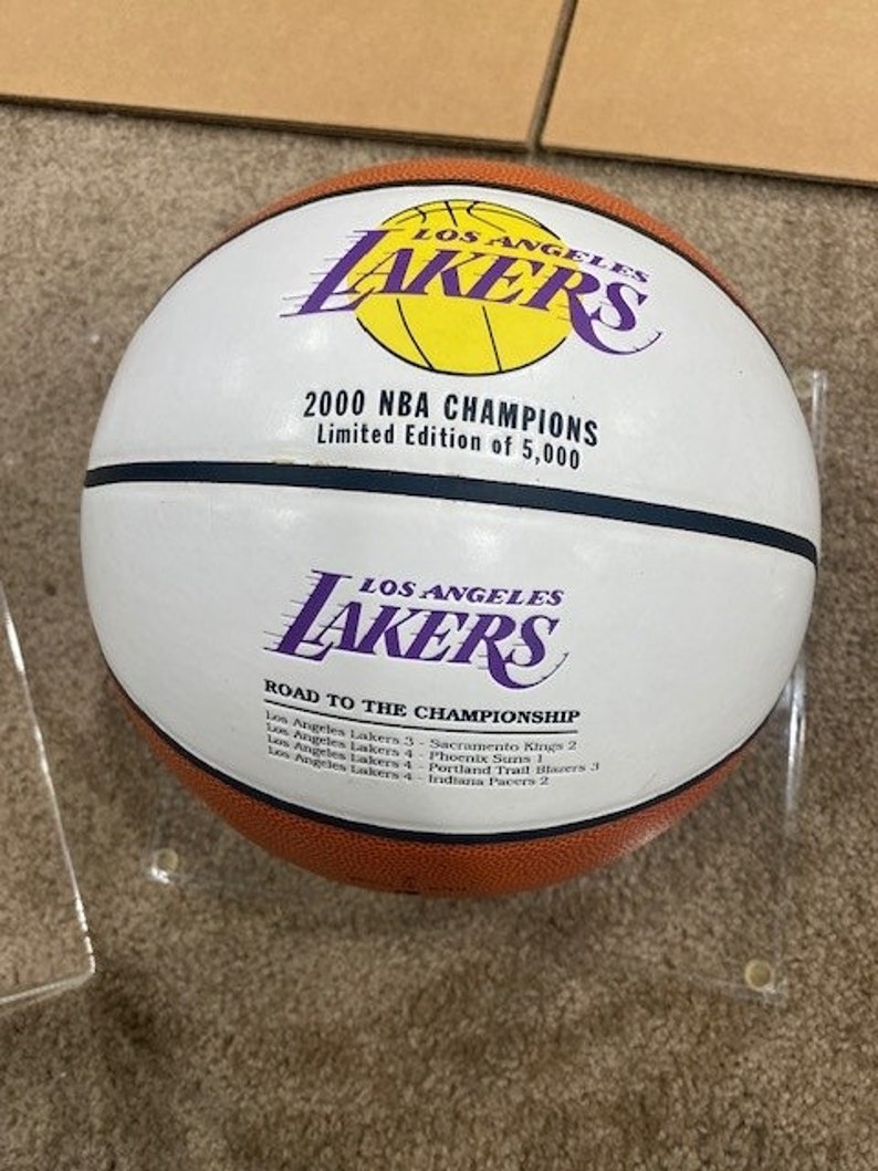 Kobe Bryant & Shaquille O'neal Signed Ball - Etsy