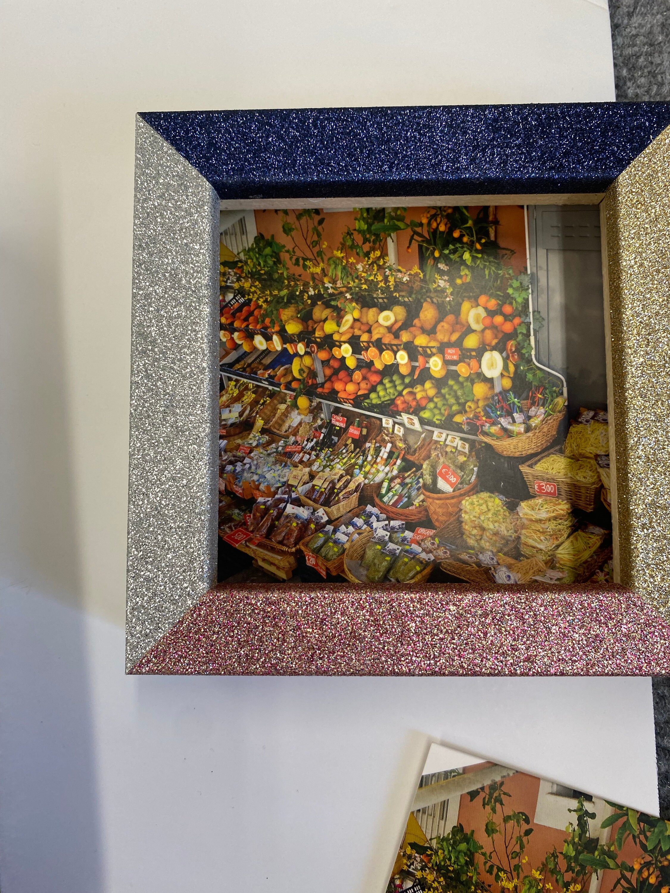 Glitter Wooden Frames Made in Italy Quality Picture Frame for Picture ...