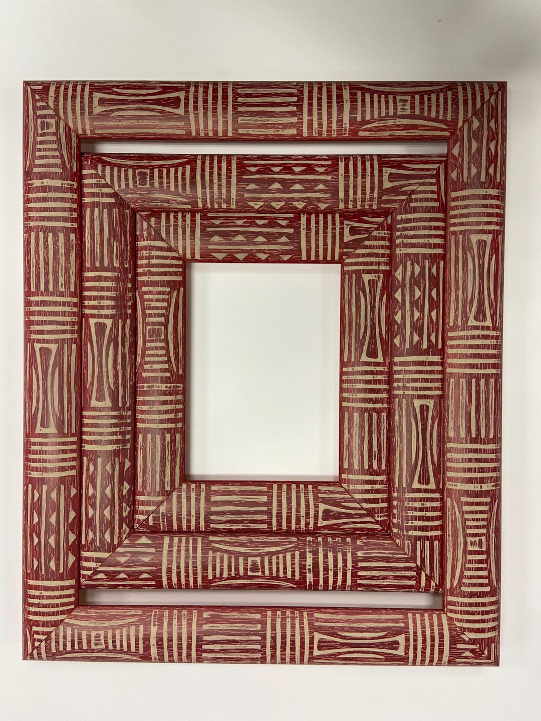 Native Wood Frame Bundle of 3, Red Frames - Etsy