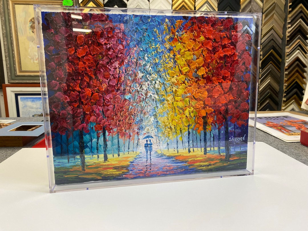 Original Paint Frame Box for Art Acrylic Frame Box for Framing Plexi ...