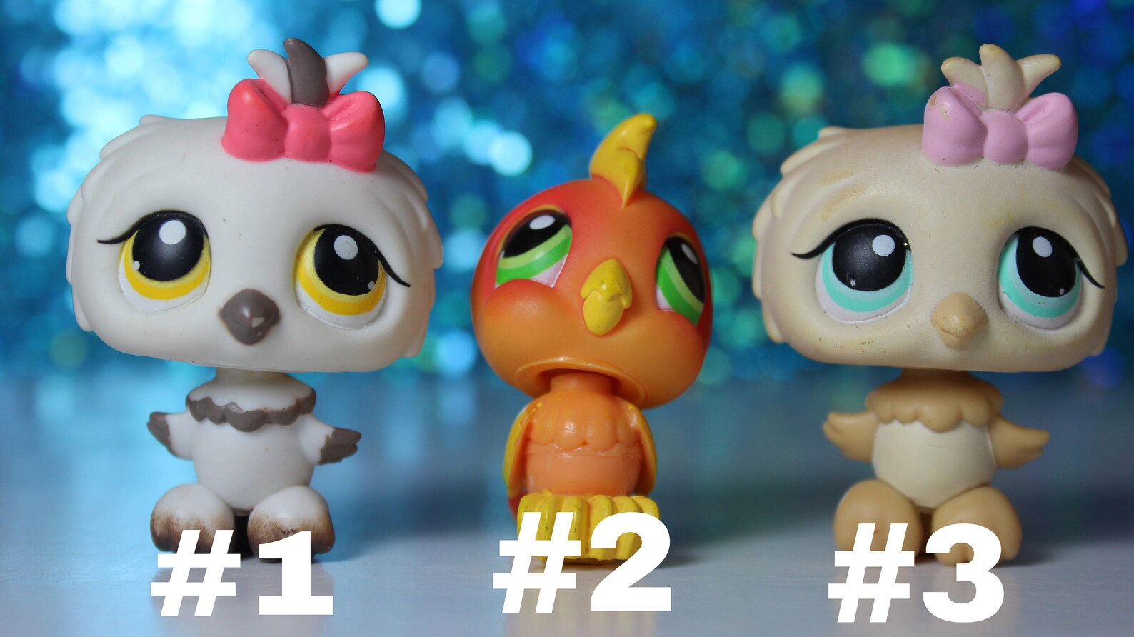 Pick-a-piece Littlest Pet Shop Birds | Etsy