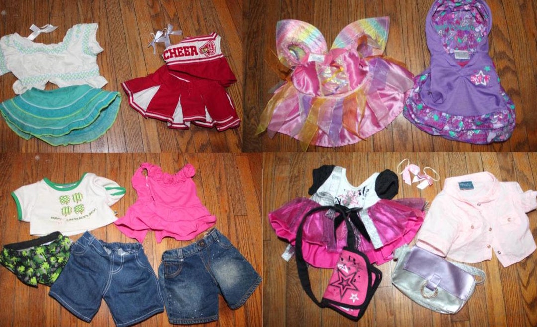 Vintage Build a Bear Workshop Clothing Lot - Etsy