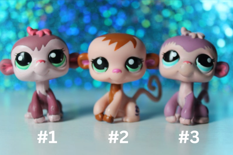 Pick-a-piece Littlest Pet Shop Monkeys - Etsy