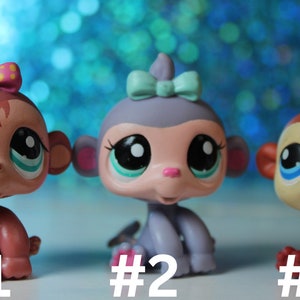 Pick-a-piece Littlest Pet Shop Monkeys - Etsy