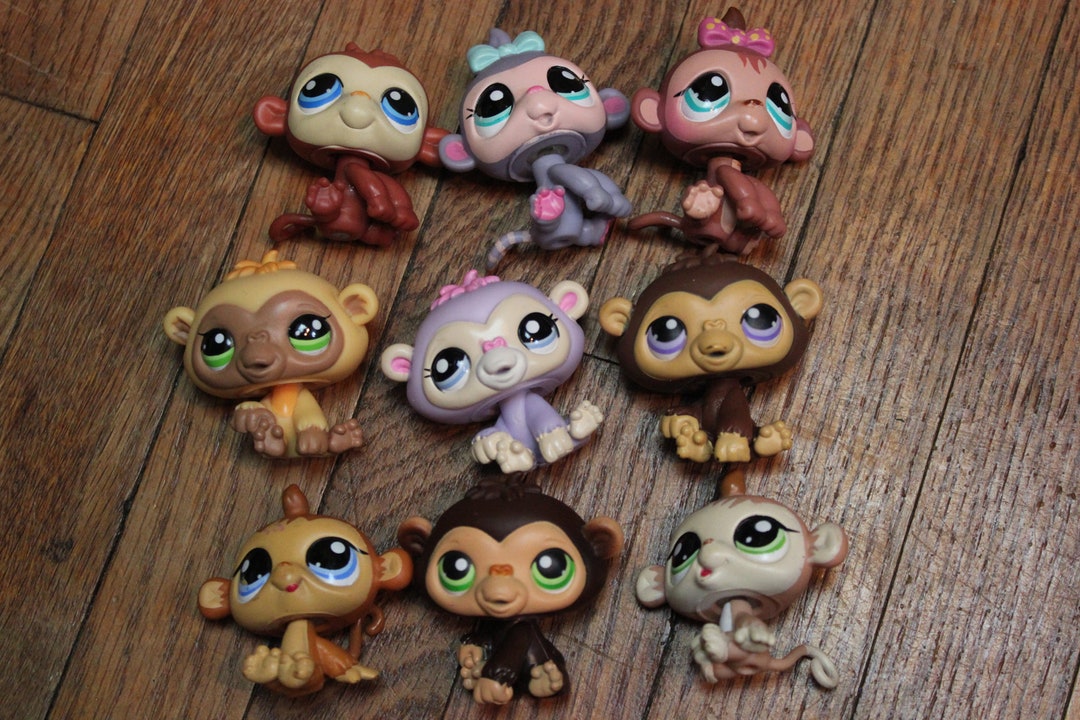 Pick-a-piece Littlest Pet Shop Monkeys - Etsy