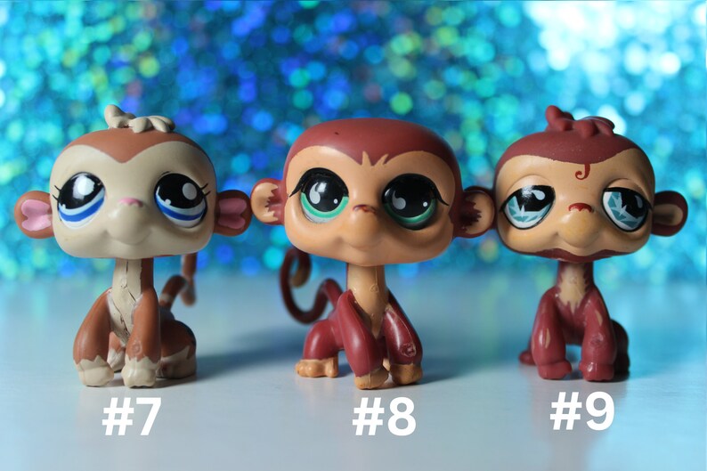 Pick-a-piece Littlest Pet Shop Monkeys - Etsy