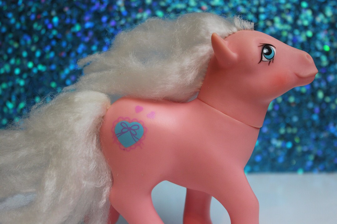 Vintage G1 My Little Pony Sweet Lilly Perfume Puff Pony - Etsy