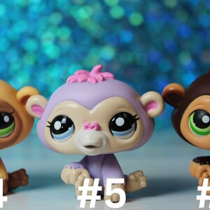 Pick-a-piece Littlest Pet Shop Monkeys - Etsy