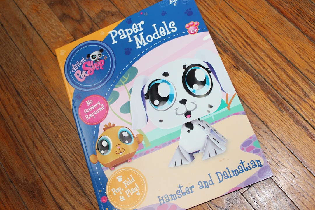 Littlest Pet Shop Paper Model Books - Etsy