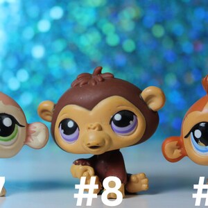 Pick-a-piece Littlest Pet Shop Monkeys - Etsy