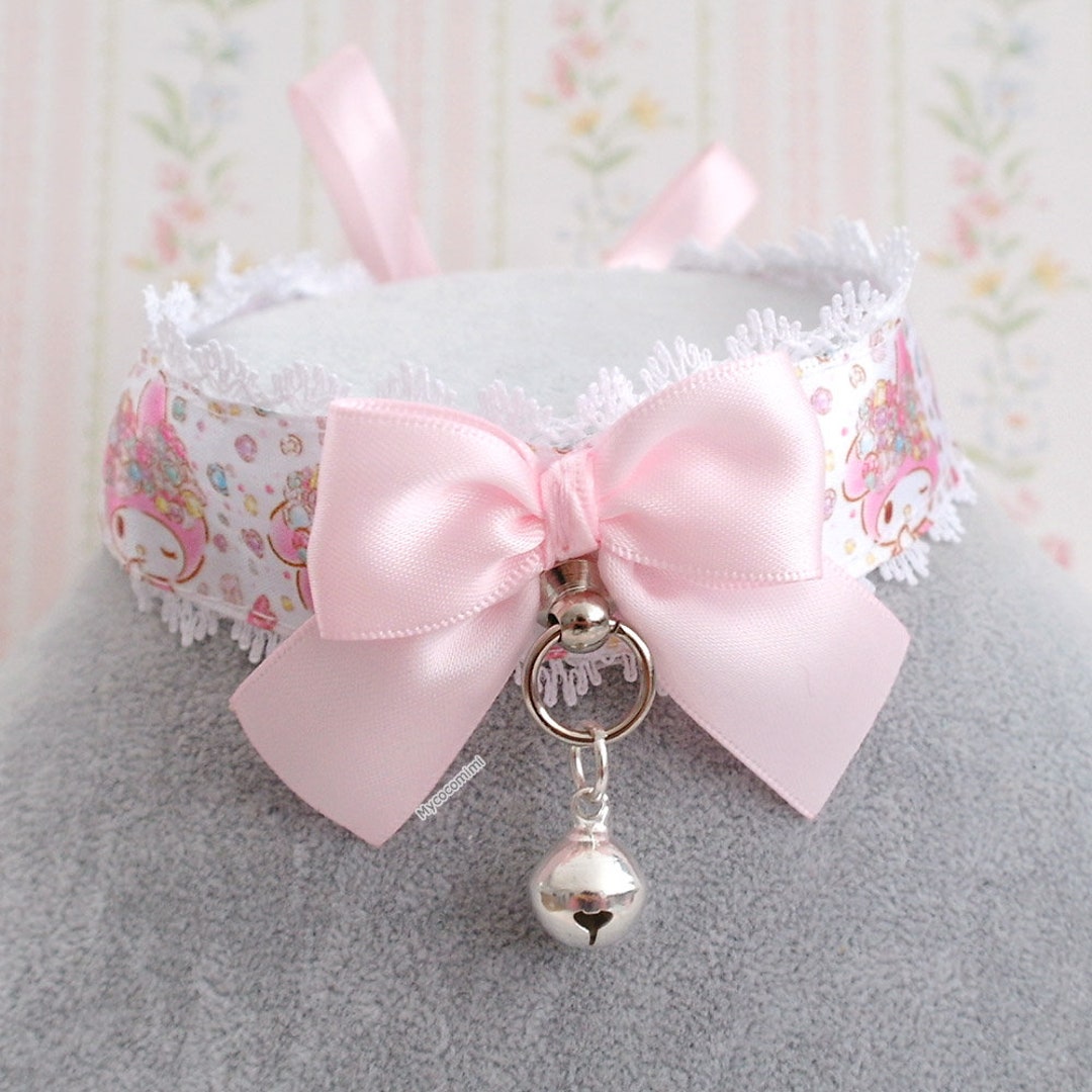 Super Cute Choker Necklace Kitten Play Collar DDLG Princess - Etsy