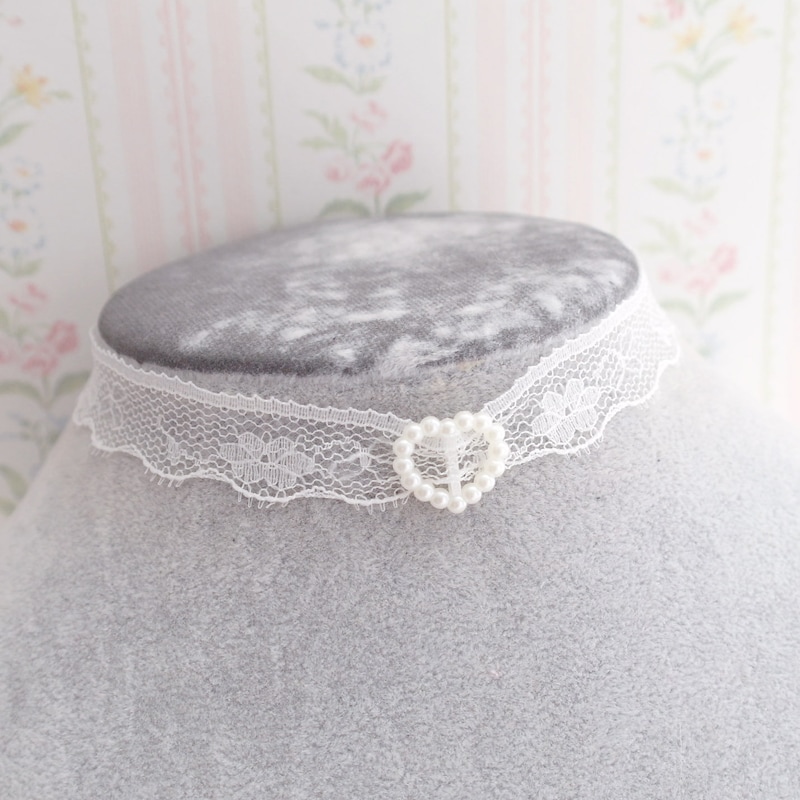 Lace Choker Necklace - Etsy