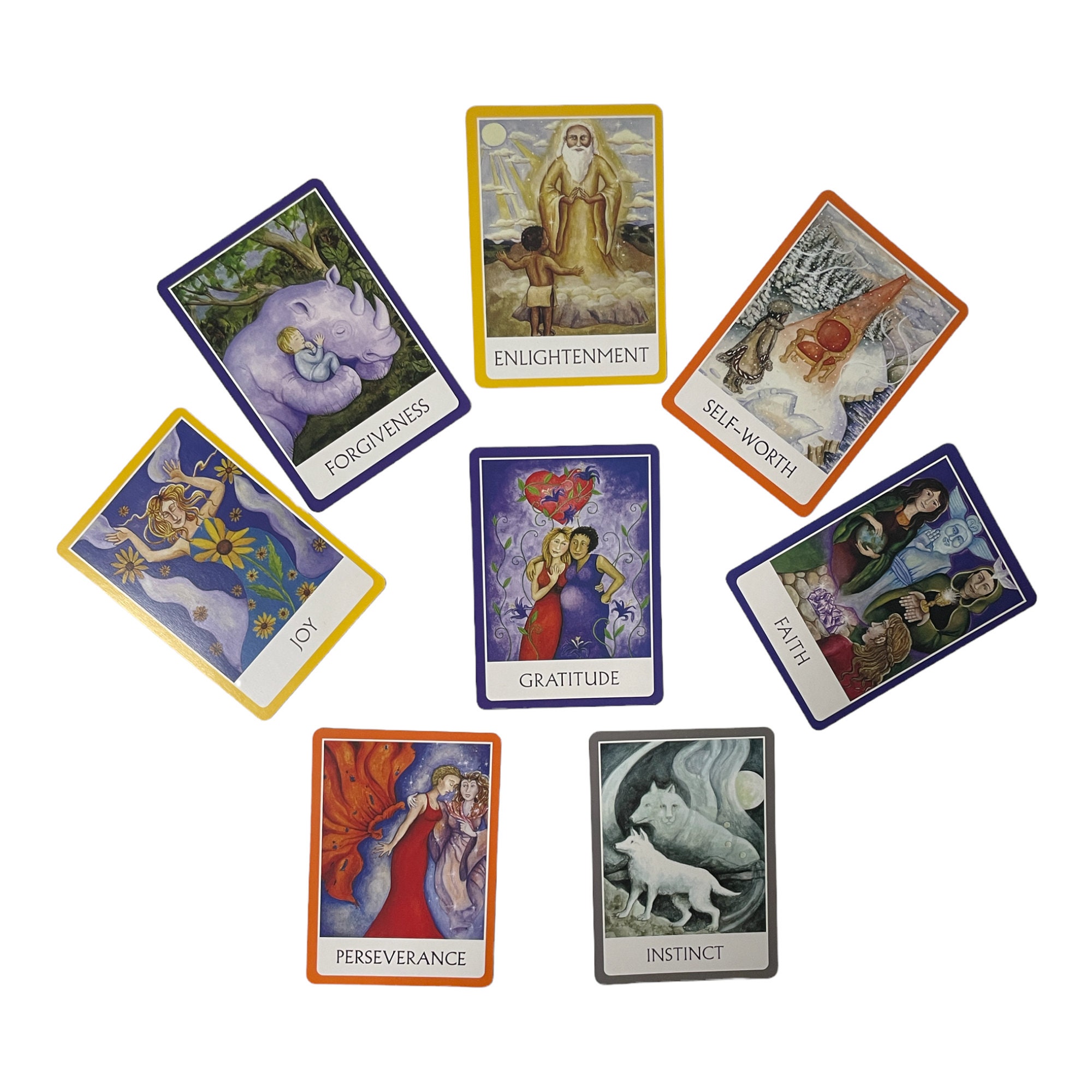 Chakra Wisdom Oracle Cards PDF Guidebook - Etsy