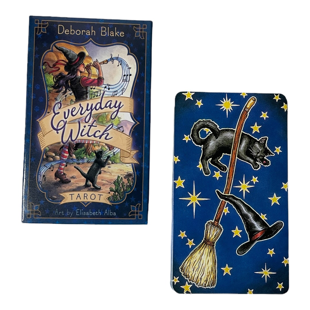 Everyday Witch Tarot Deck With Digital Guidebook 78 Cards - Etsy