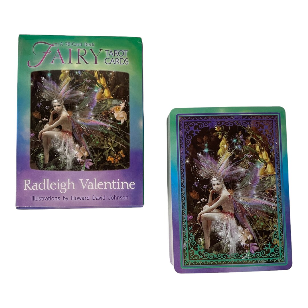 Fairy Tarot Cards Deck / Tarot Card Deck / Full Tarot Card 78 Cards ...