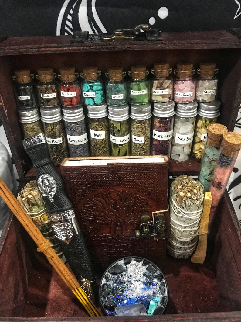 Ultimate Witchcraft Kit/ Apothecary Kit/ Witch Kit/ Altar - Etsy