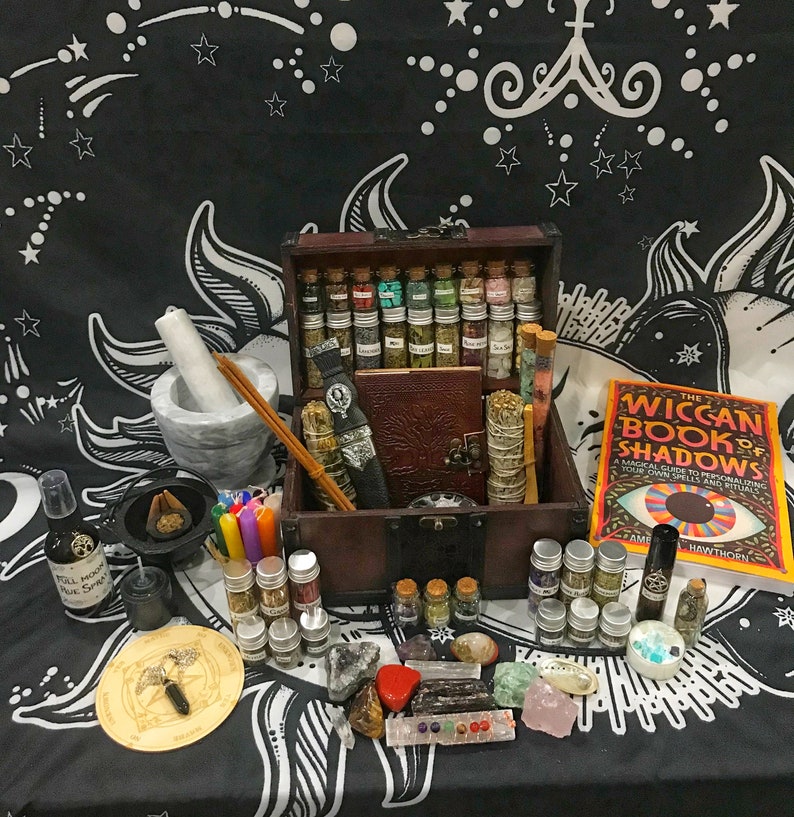 Ultimate Witchcraft Kit/ Apothecary Kit/ Witch Kit/ Altar - Etsy