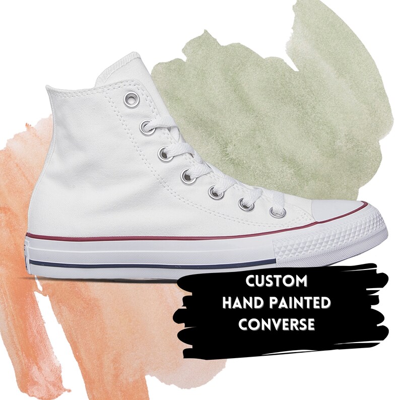 Custom Converse All Stars Shoes SKETCH DEPOSIT - Etsy