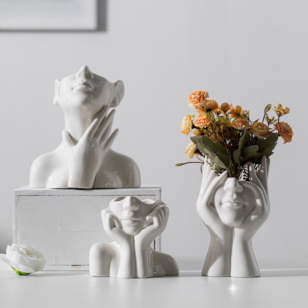 Bust Vase - Etsy UK