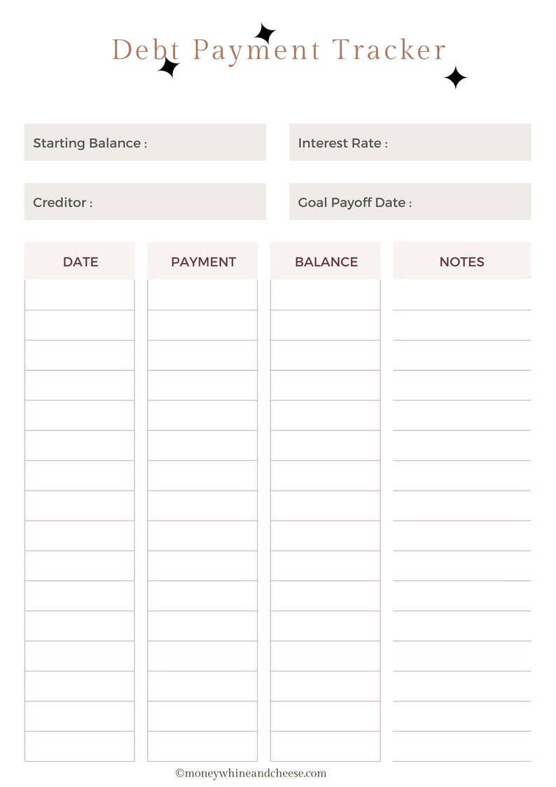 Personal Finance Starter Planner Beginner Planner Money Organiser ...