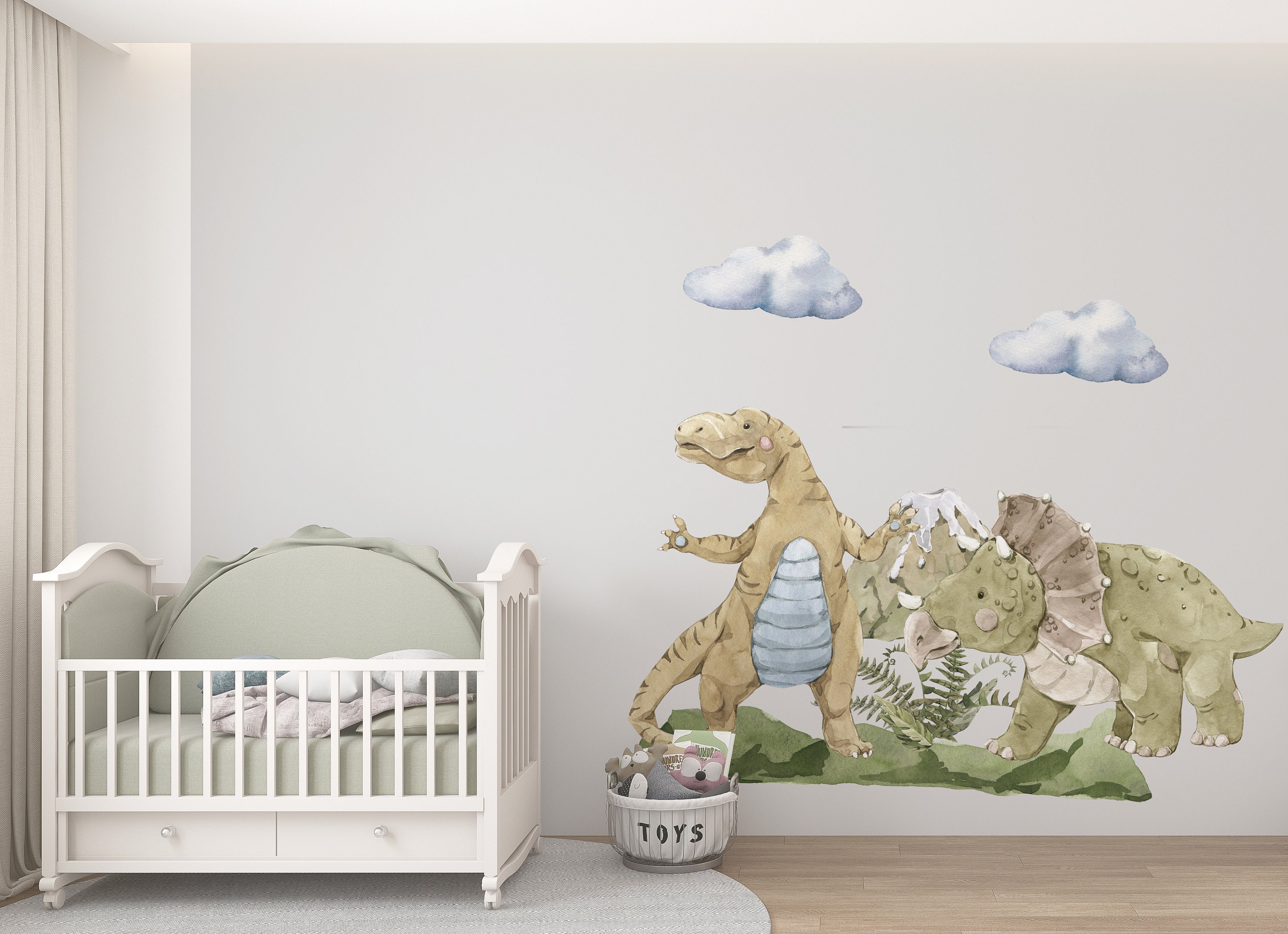 Dinosaur Wall Decal Dinosaur Wall Decor Dinosaur Wall | Etsy
