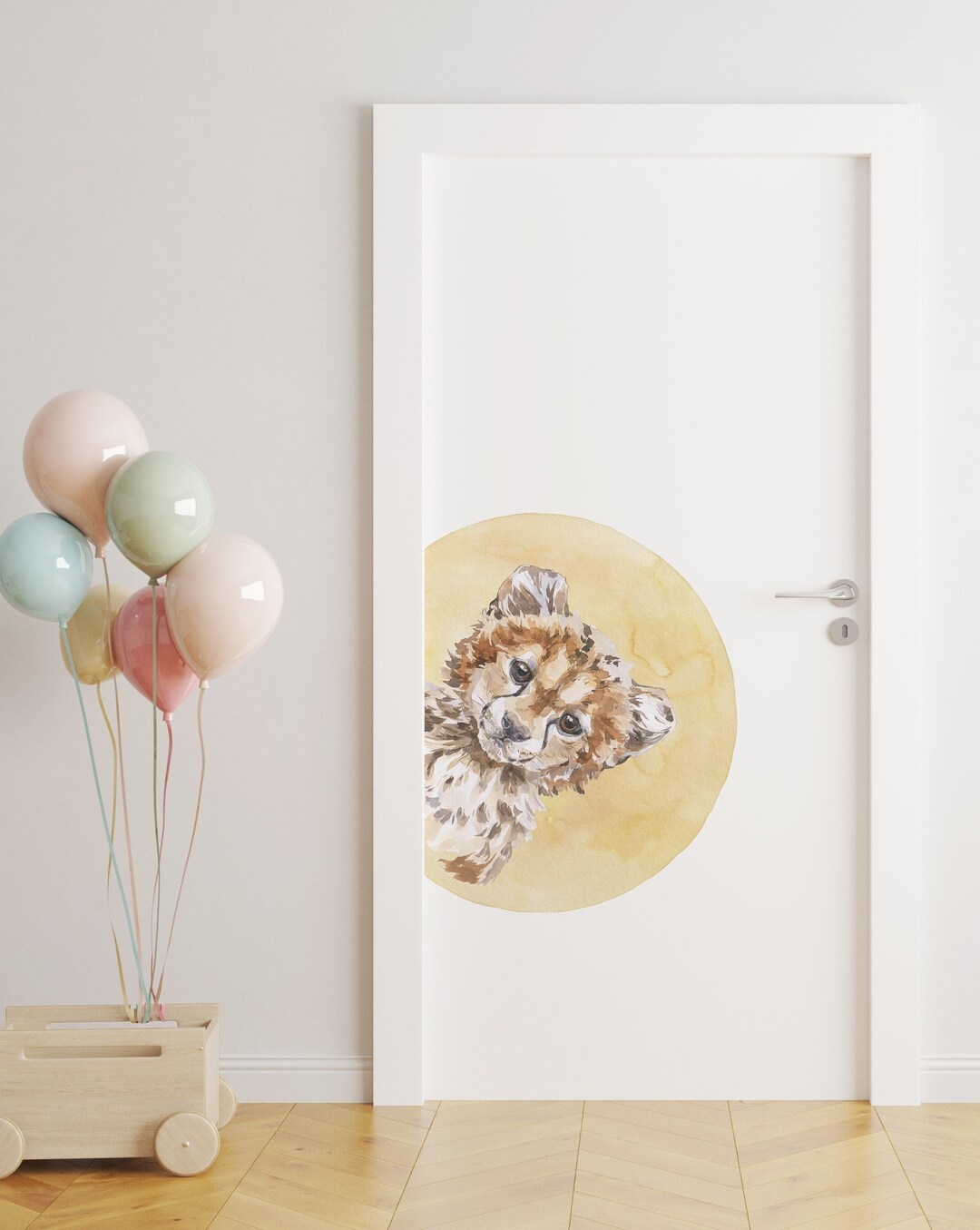 Safari Nursery Decal, Cheetah Wall Decal, Nursery Wall Decals,safari ...