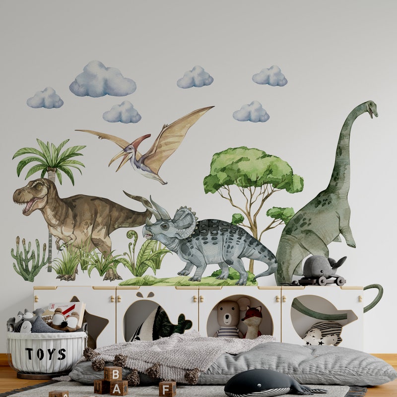 Dinosaur Decal - Etsy
