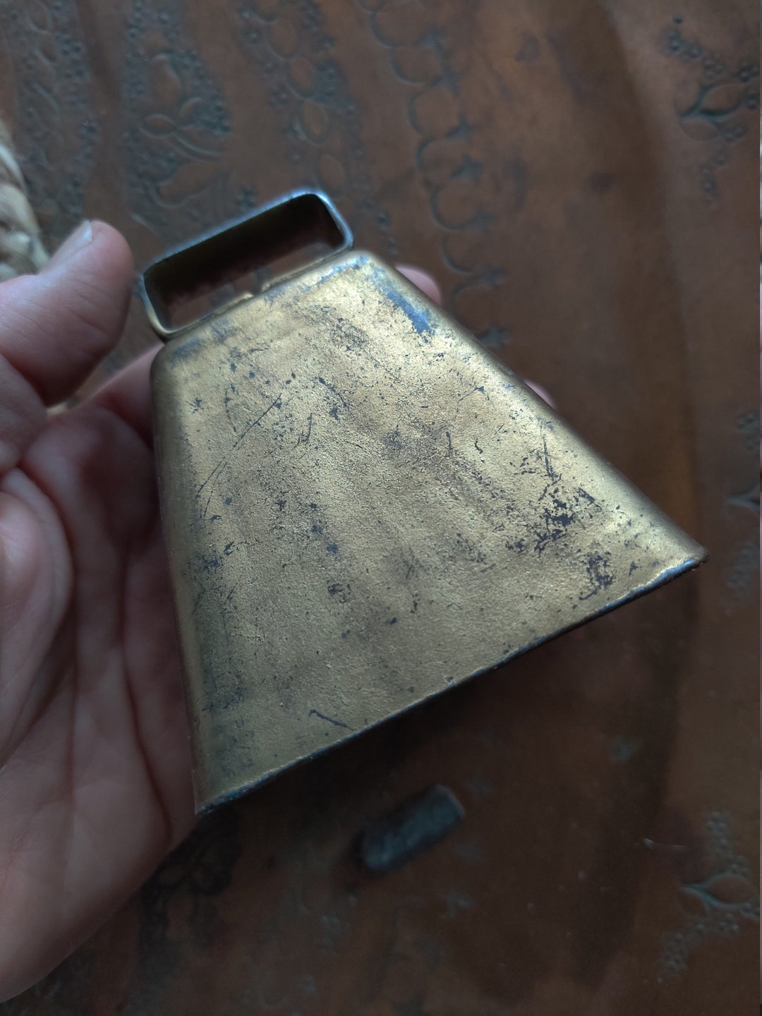 Vintage Cow Bell With Magnet Functional Goatbells Homesteading Decor ...