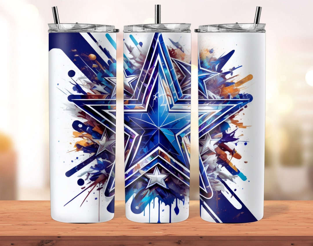 Cowboy Star 20oz Tumbler Sublimation Wrap Design (digital Download) - Etsy
