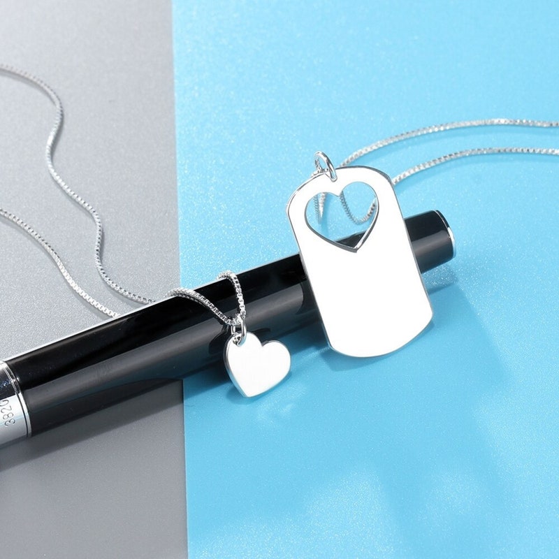 Couple Necklace Etsy