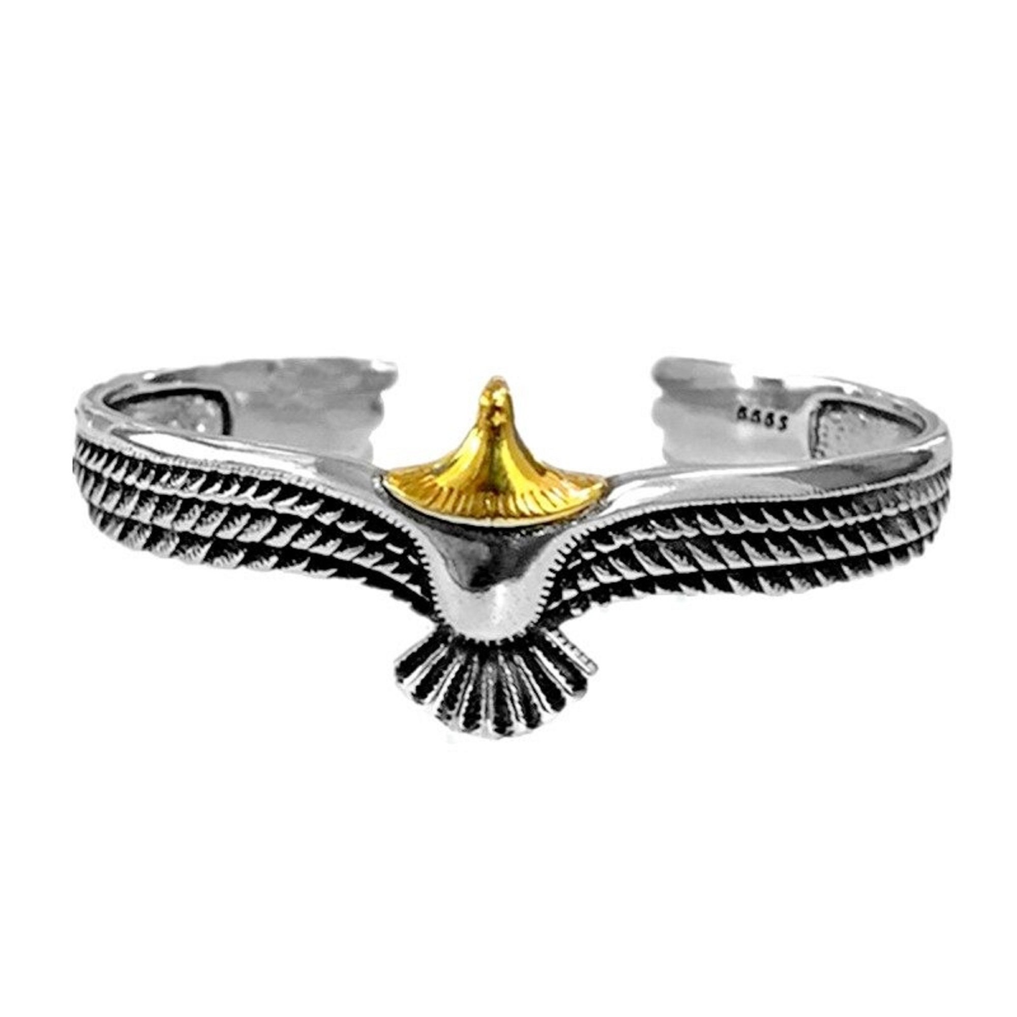 Viking Raven Eagle Bracelet Bangle for Women Freebird Eagle - Etsy UK
