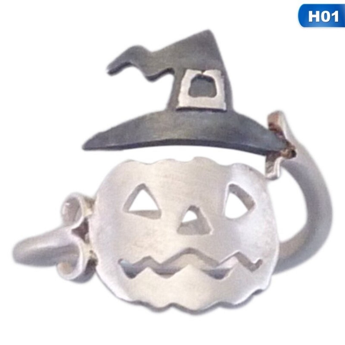 Halloween Ghost Witch Broom Finger Rings Holiday Creative | Etsy