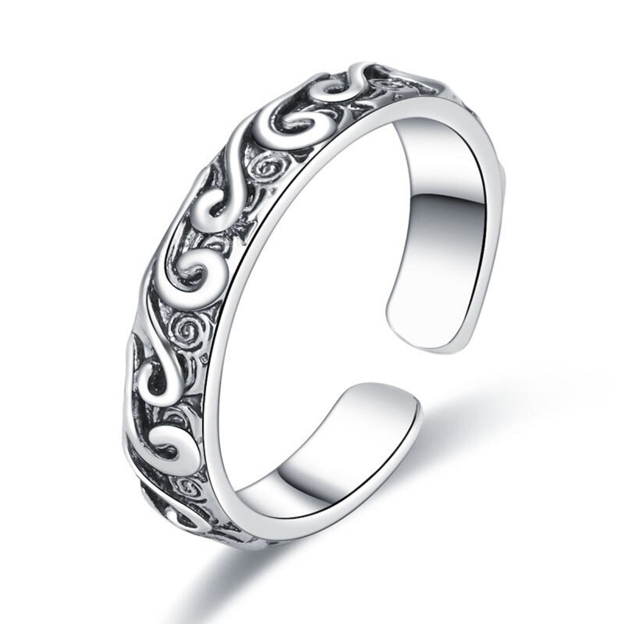 Vintage Freya Viking Rings Norse Runic Rings Adjustable - Etsy