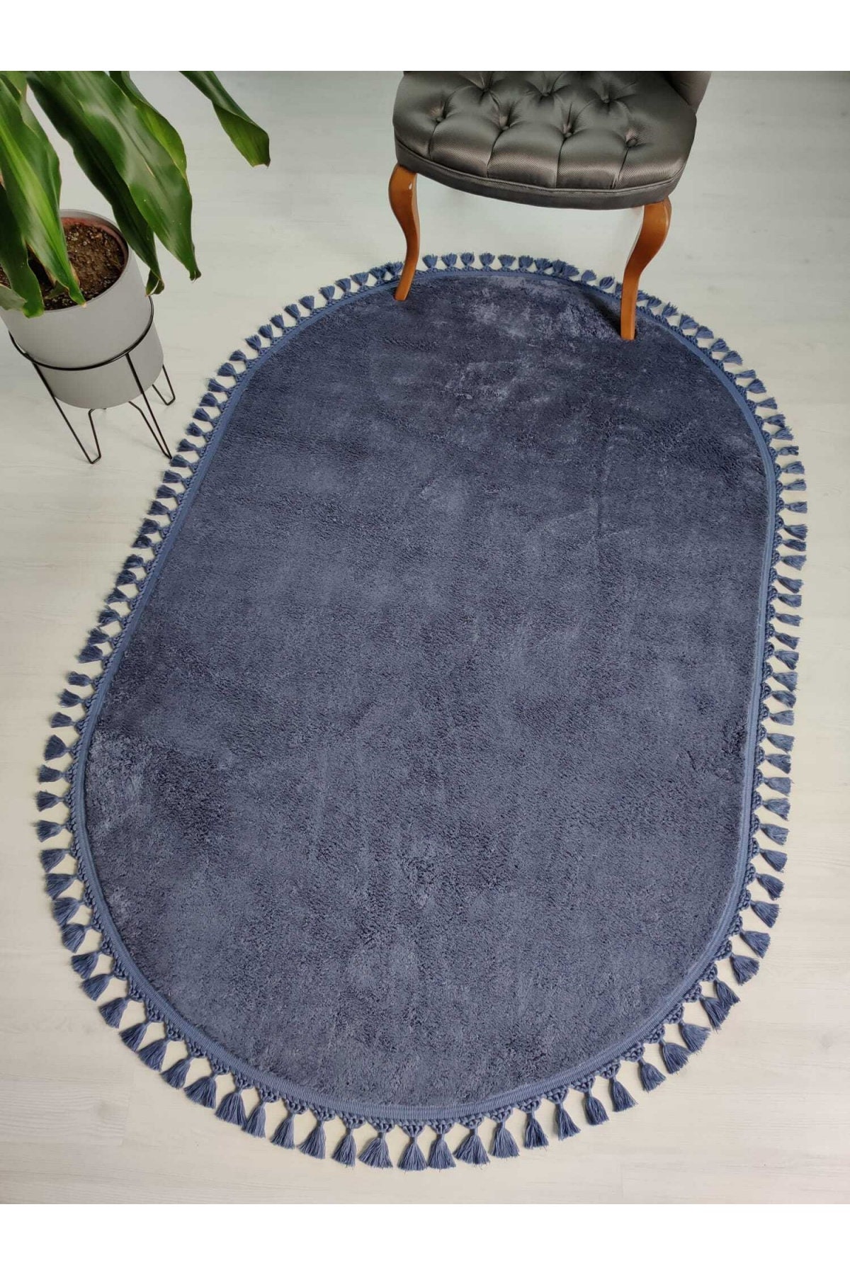 Puffy Rug Modern Rug Indigo Rug Home Decor Turkish Carpet - Etsy