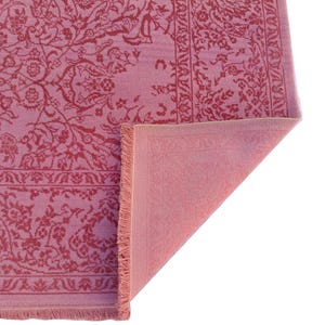 Vintage Pink Red Floral Rug – 160x230 Cm | Bohemian Distressed Area ...