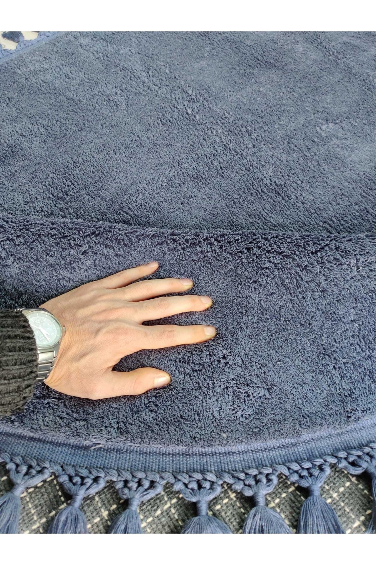 Puffy Rug Modern Rug Indigo Rug Home Decor Turkish Carpet - Etsy