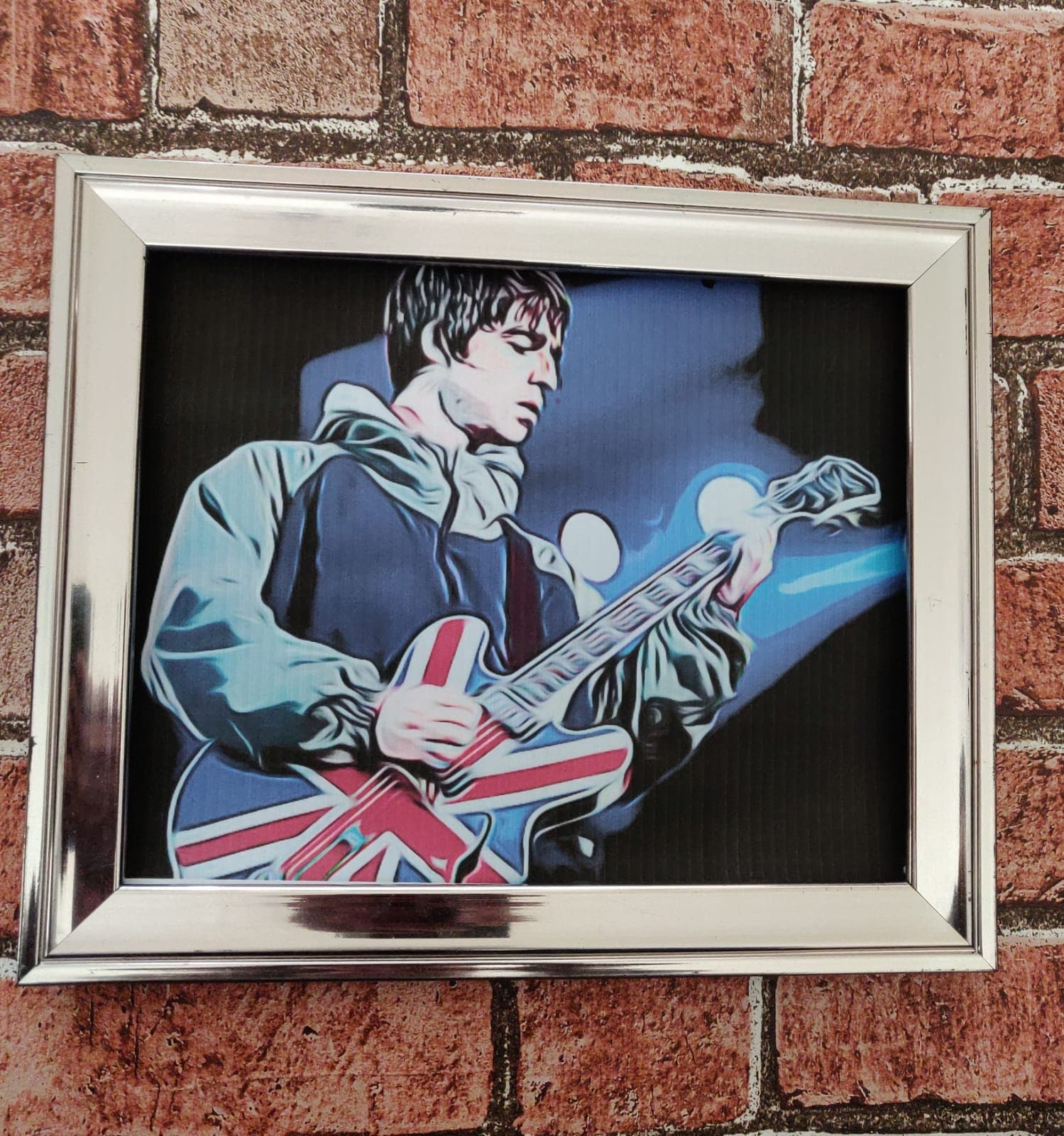 Oasis Liam and Noel Gallagher collection pop art poster | Etsy