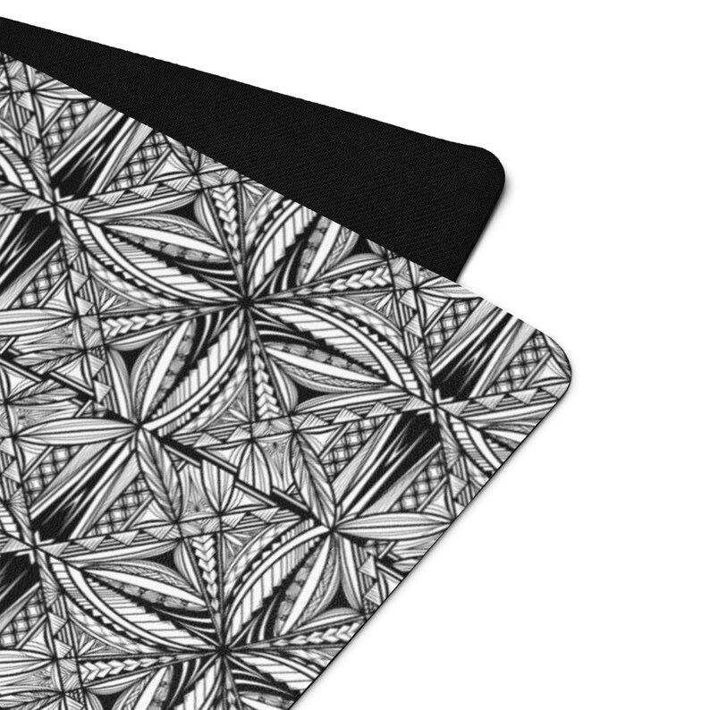 Samoan Tapa Yoga Mat - Personalized - Etsy