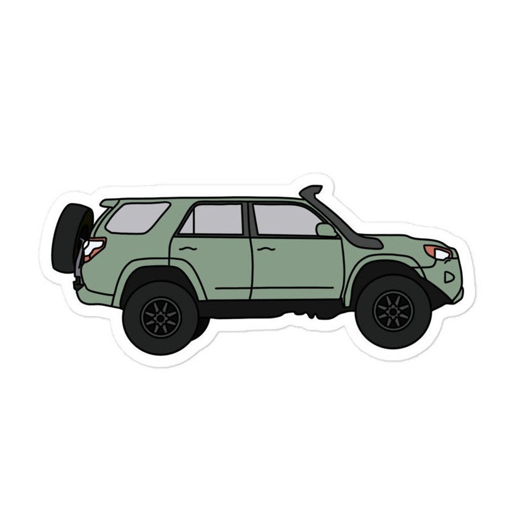 Green 4runner Sticker - Etsy