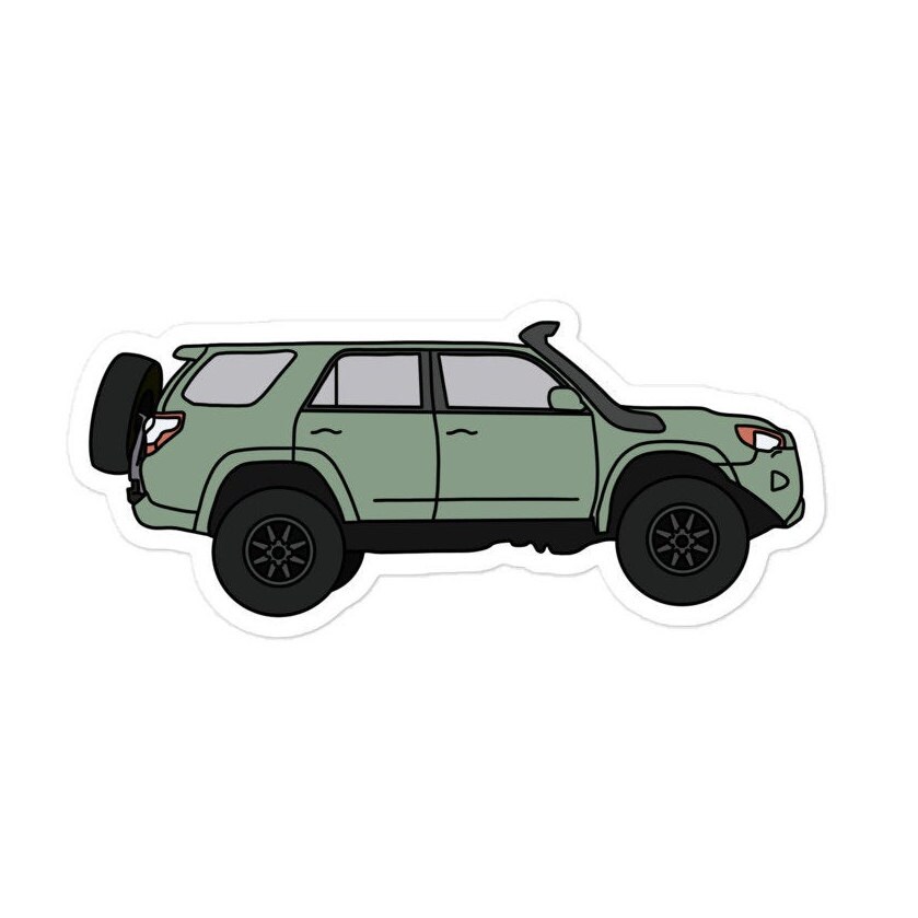 Green 4runner Sticker - Etsy
