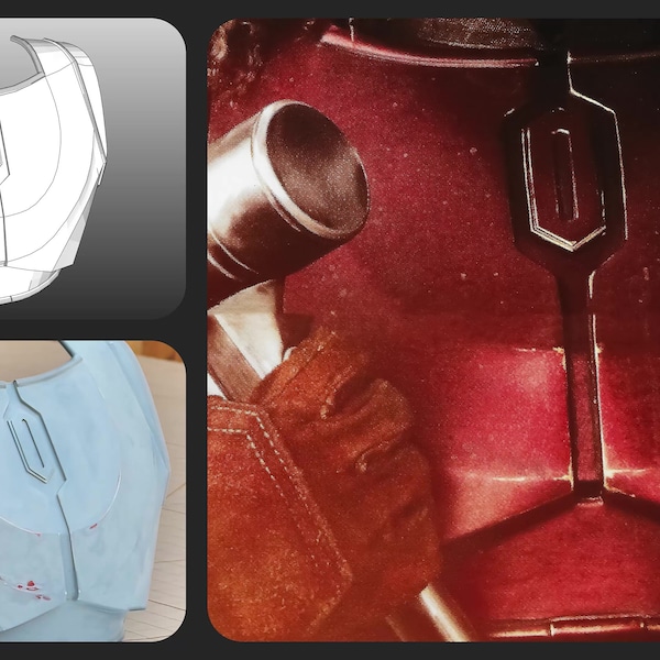 Female Chest Armor Stl - Etsy