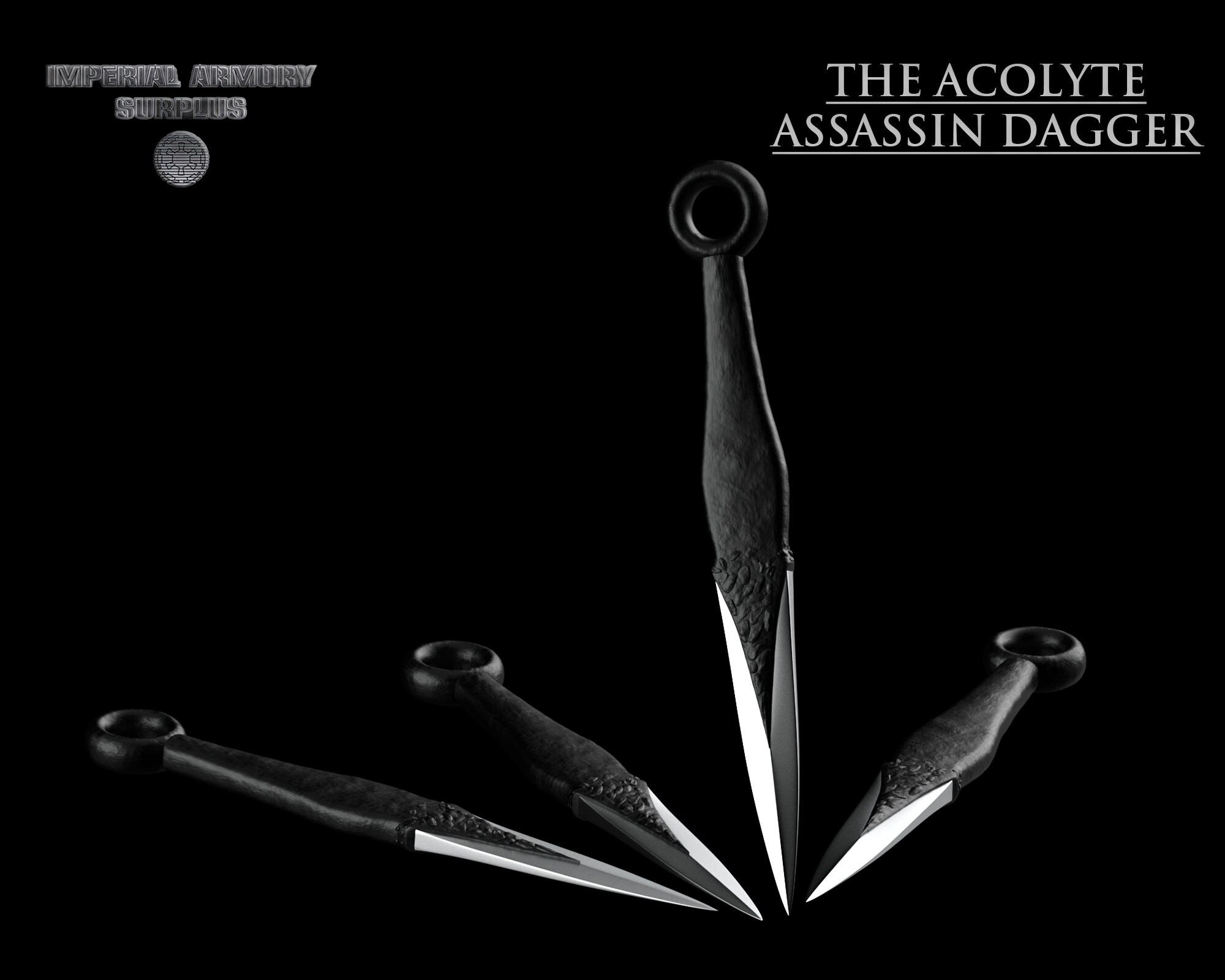 The Acolyte Mae Assassin Dagger Knife 3D Print STL Files - Etsy