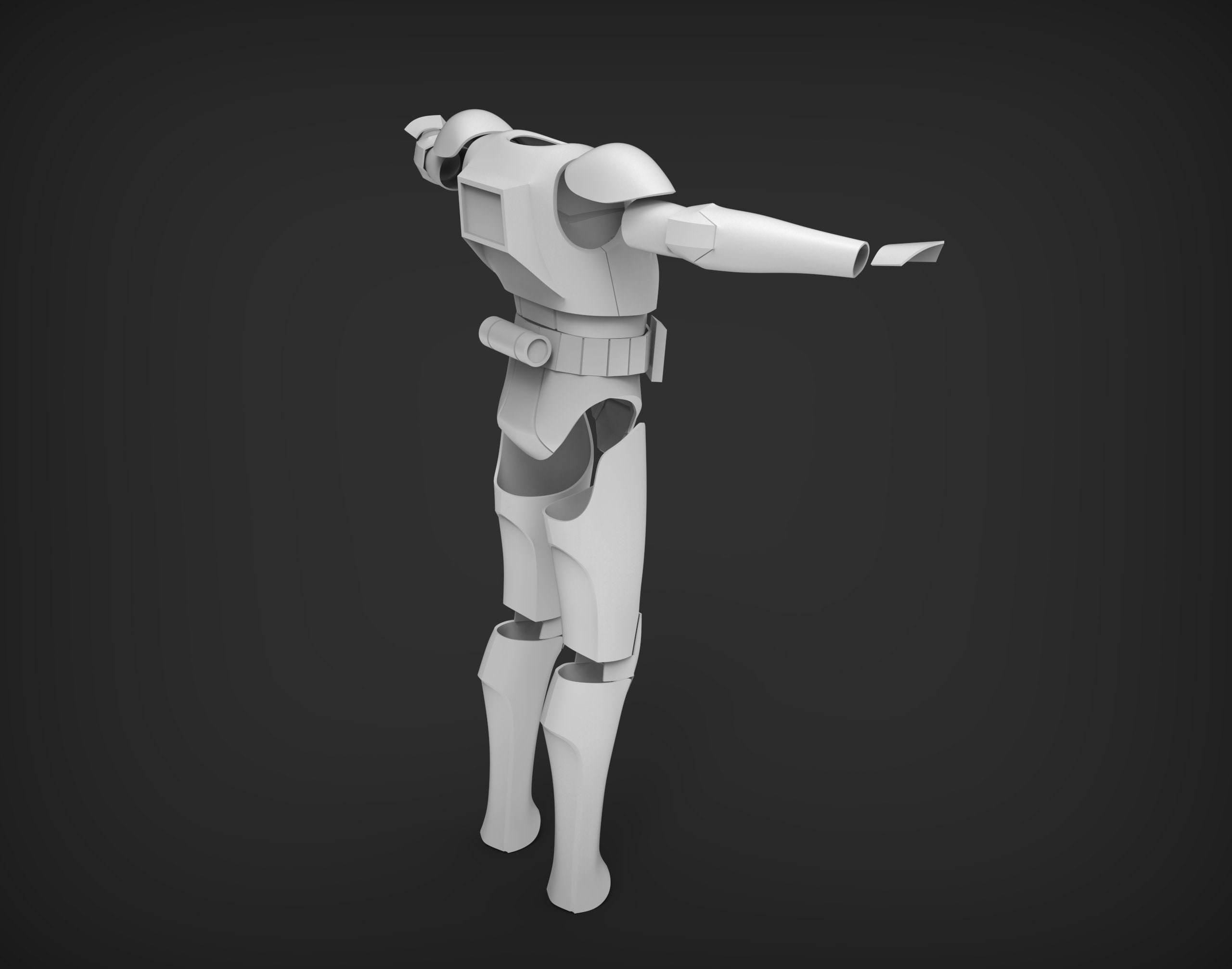 Clone Trooper Armor Animated Phase 2 TCW 3D Print STL Files - Etsy UK